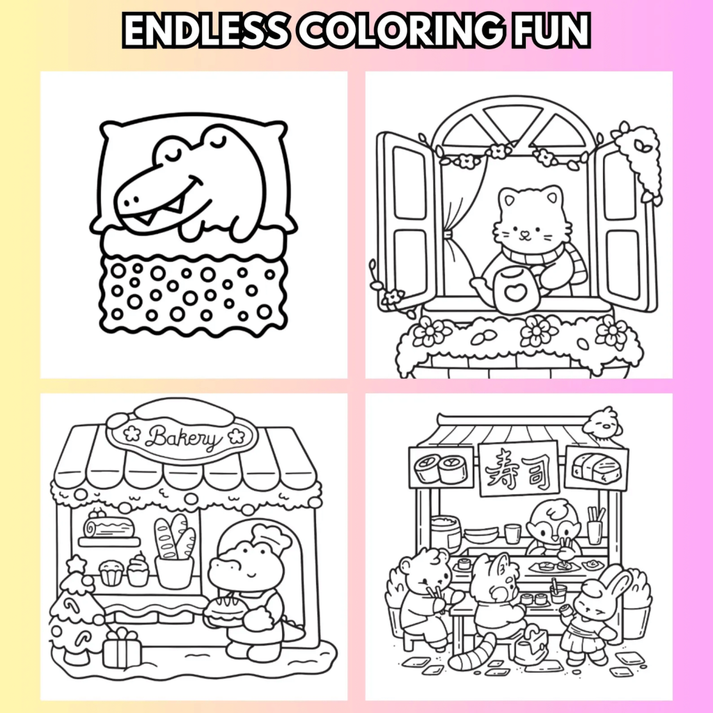 Ultimate Coloring Pages Bundle – SVG Chef