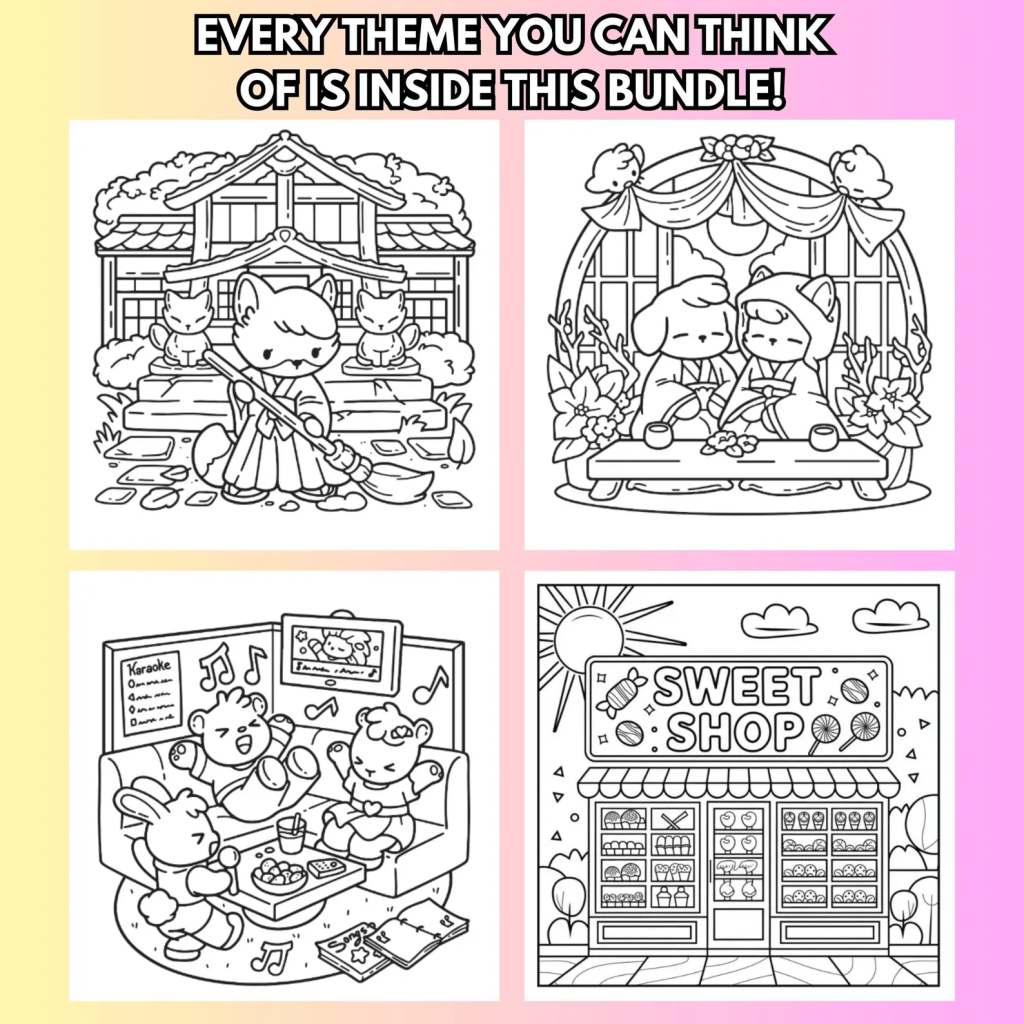 Ultimate Coloring Pages Bundle – SVG Chef