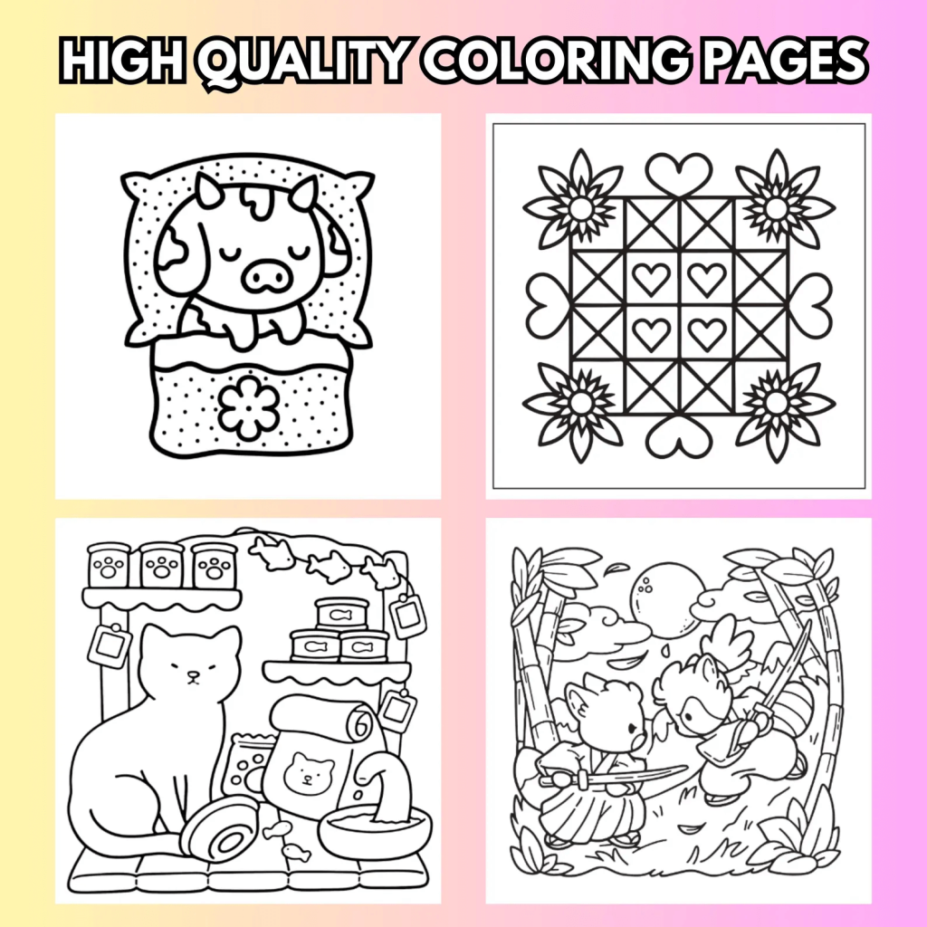 Ultimate Coloring Pages Bundle – SVG Chef